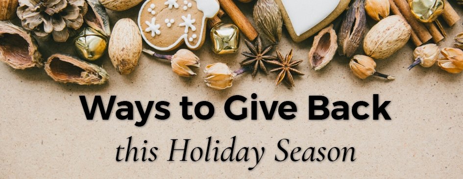 Ways to Give Back this Holiday Season – PictureKeeper.com